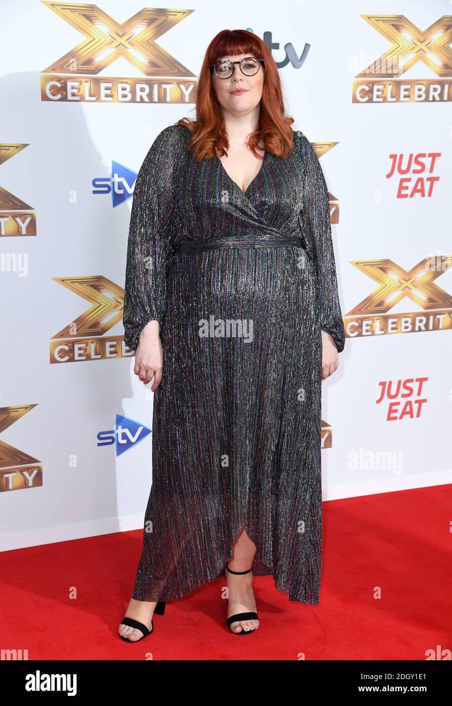 Jenny Ryan during the X Factor Celebrity Photocall at the Mayfair Hotel ...