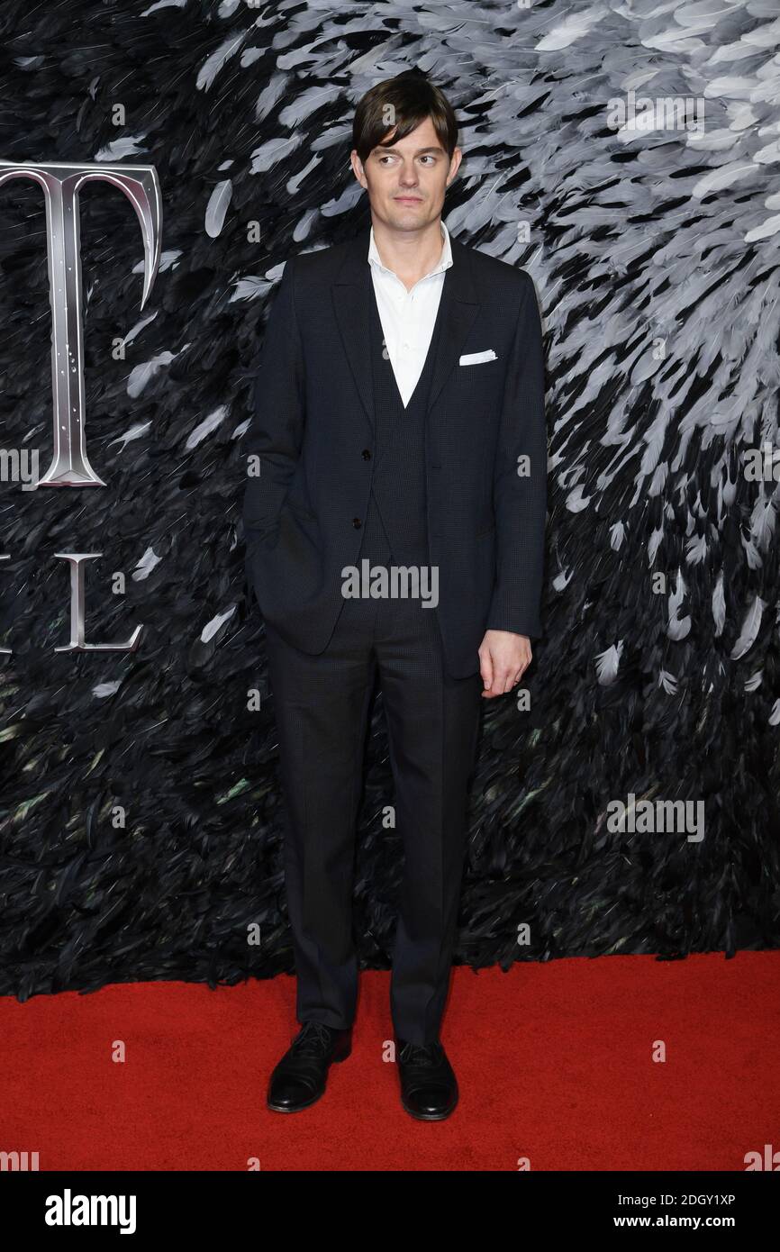 Sam Riley attending the European premiere of Maleficent: Mistress of ...