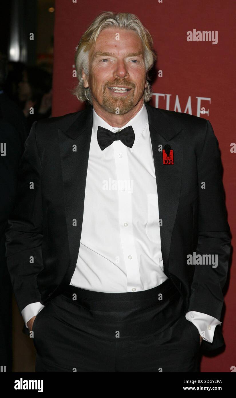 Richard Branson arriving at Time Magazine's 100 Most Influential People ...