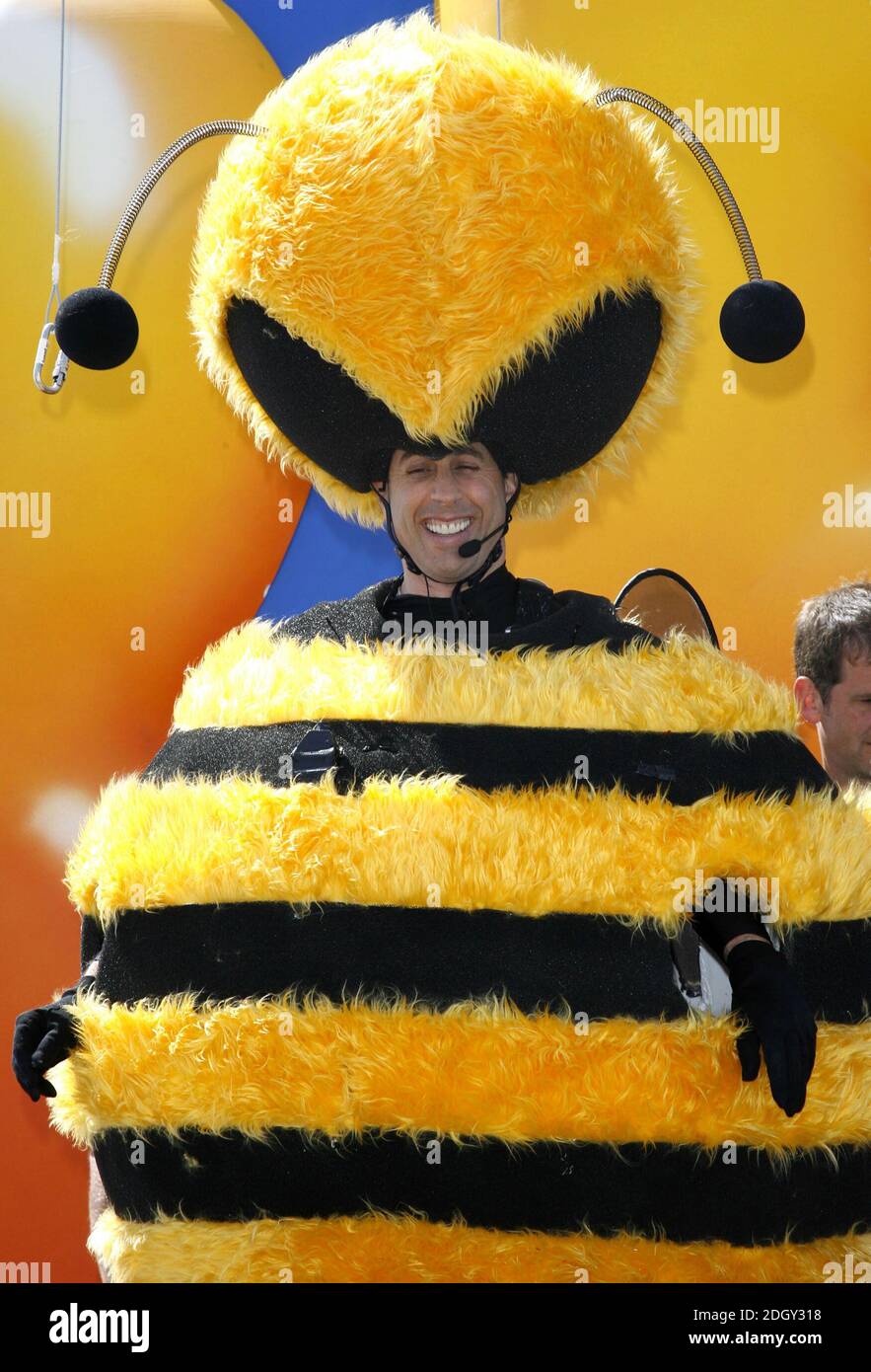 Jerry Seinfeld is launched off the top of the Carlton Hotel dressed as ...