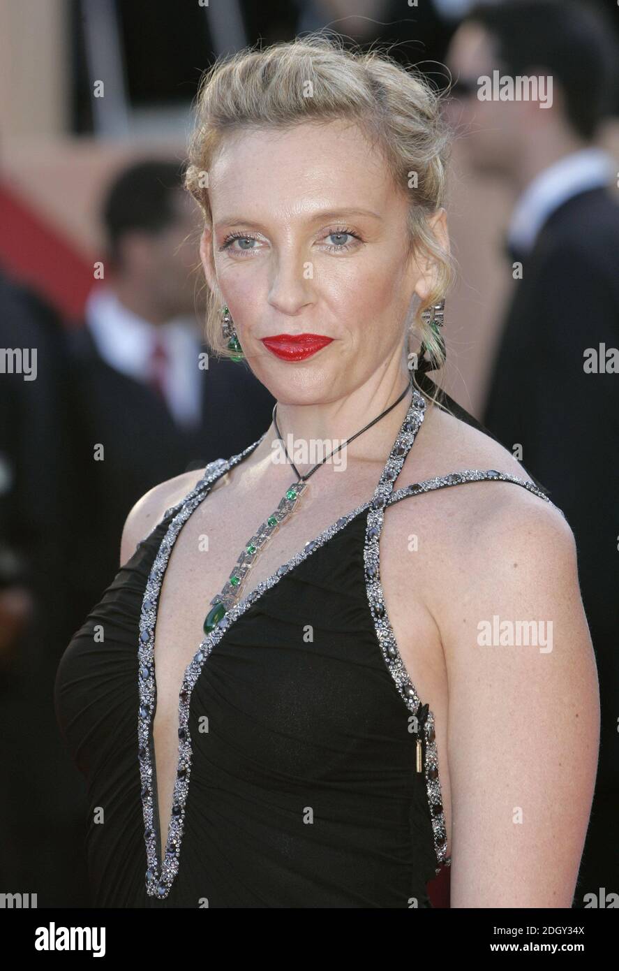 Toni Collette arriving at the premiere of Zodiac held at the Palais De ...