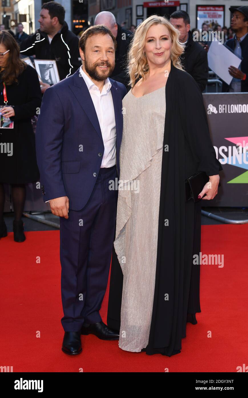 Stephen Graham and Hannah Walters attending the Closing Gala and ...