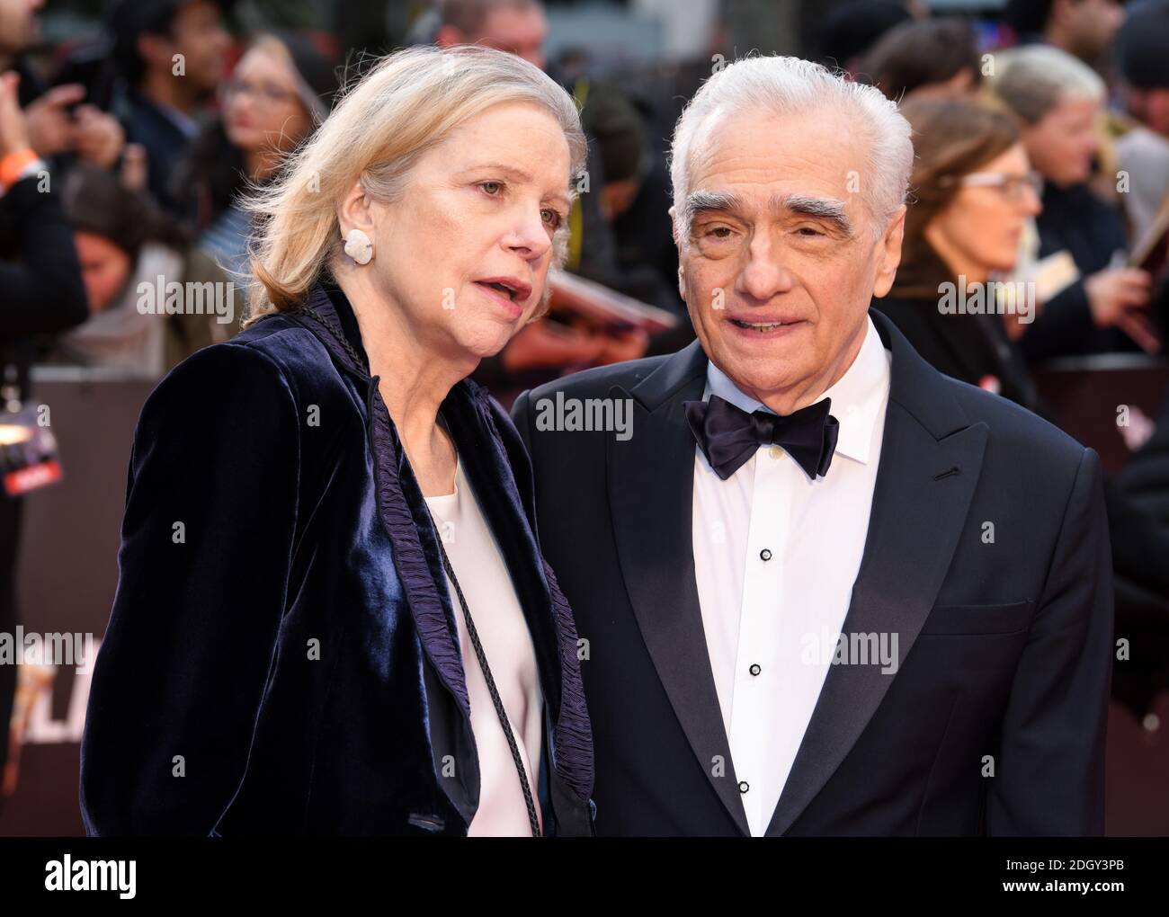 Helen Morris and Martin Scorsese attending the Closing Gala and ...