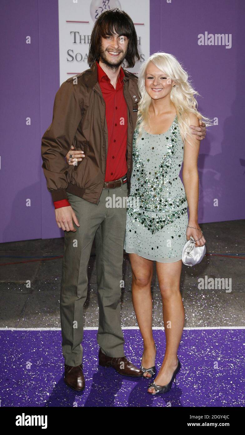 Emmerdale Actor Joseph Gilgun arriving for the British Soap Awards 2007, at the BBC Television ...