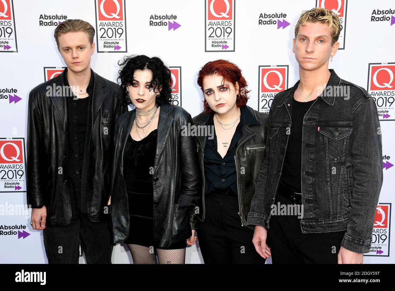 Members of the band Pale Wales, Heather Baron-Gracie, Hugo Silvani ...