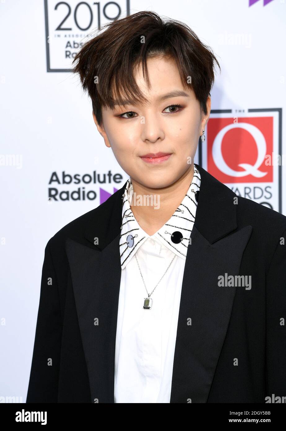 Sunnee during the Q Awards 2019 at the Roundhouse, London Stock Photo - Alamy