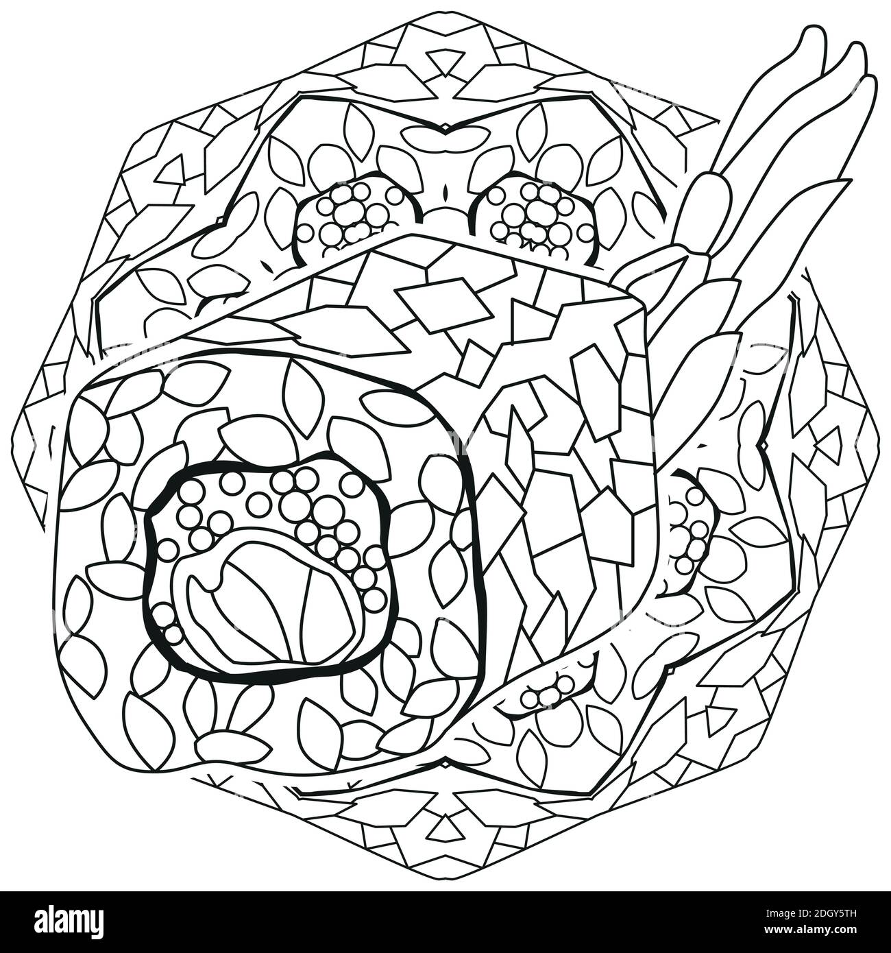 Rice mandala hi-res stock photography and images - Alamy