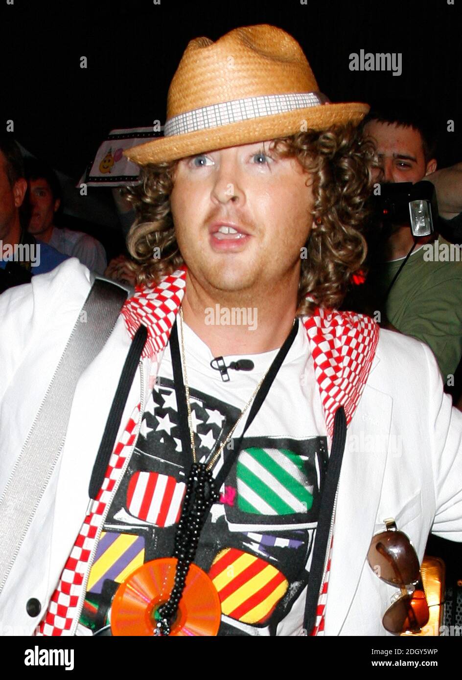 Seany arrives at the Big Brother 8 House, Elstree Studios ...