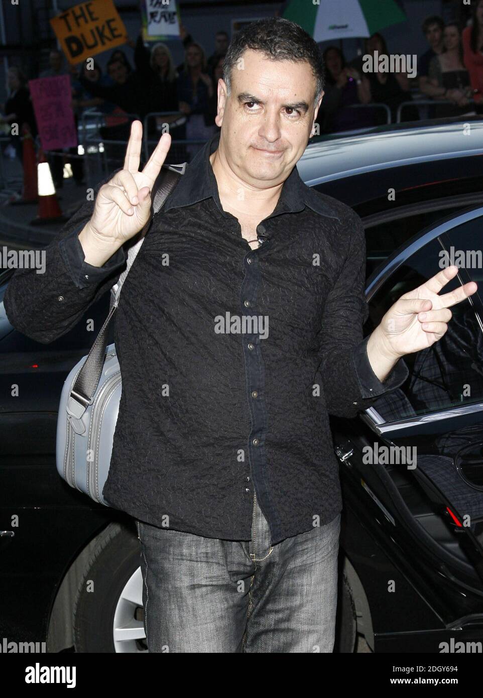 Jonathan arrives to enter the Big Brother house at Elstree Studios ...