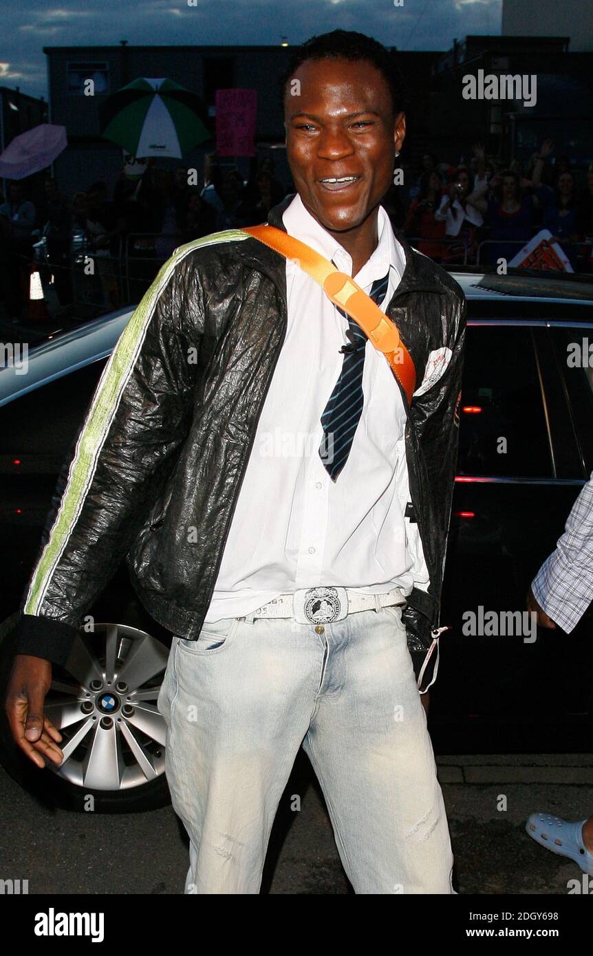 Brian arrives to enter the Big Brother house at Elstree Studios ...