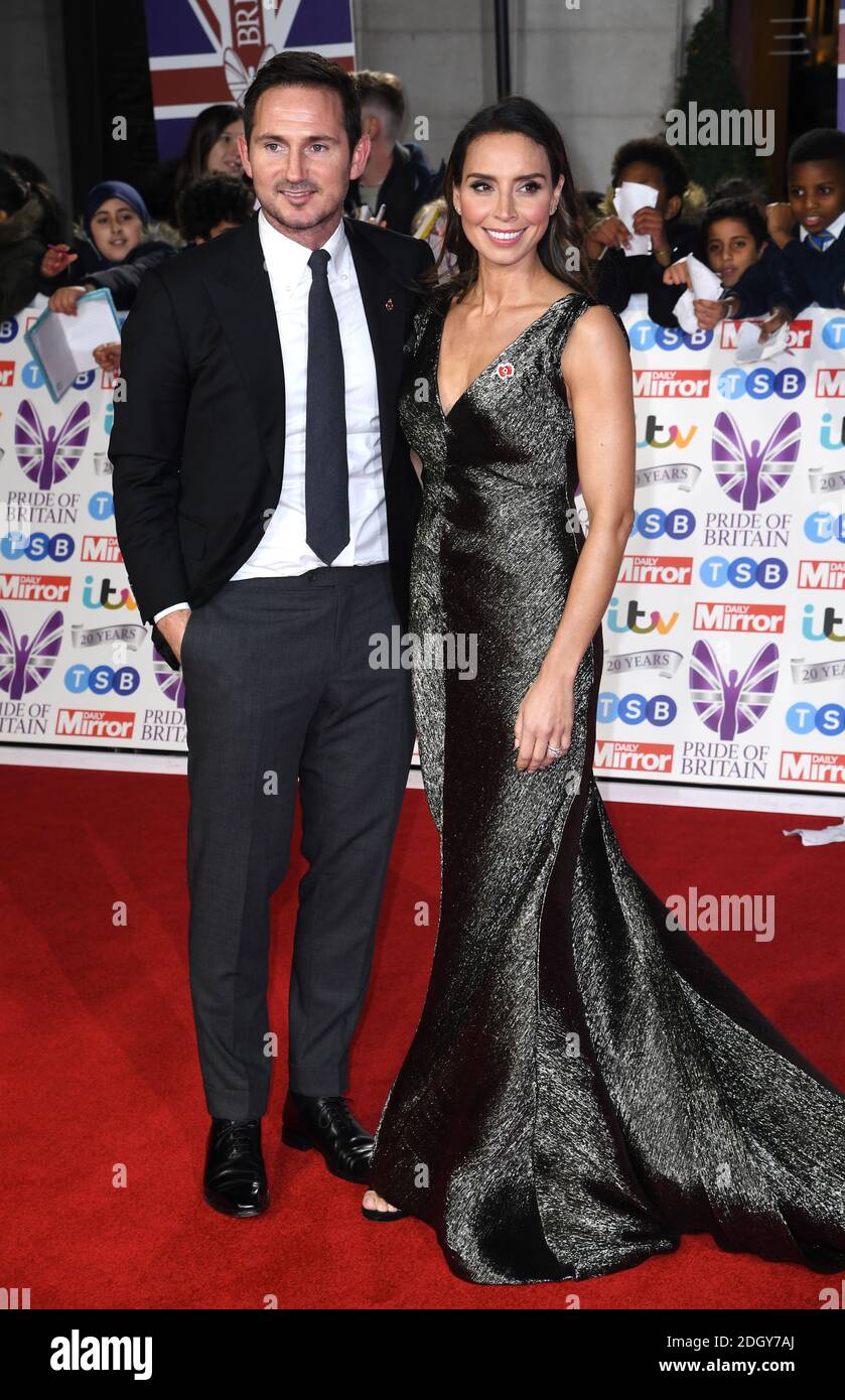 Frank Lampard and Christine Lampard attending the the 2019 Pride of ...