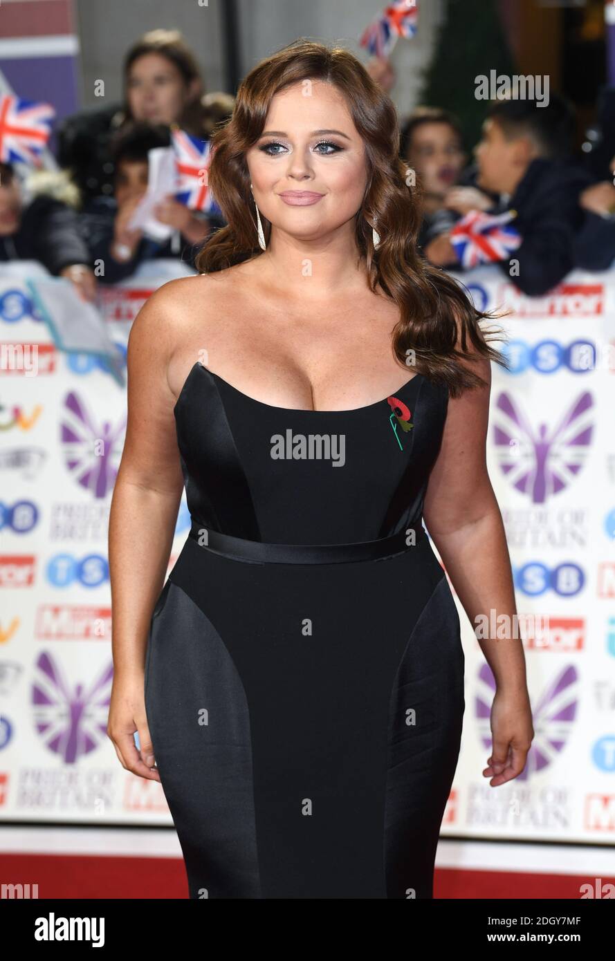 Emily atack pride of britain hi-res stock photography and images - Alamy