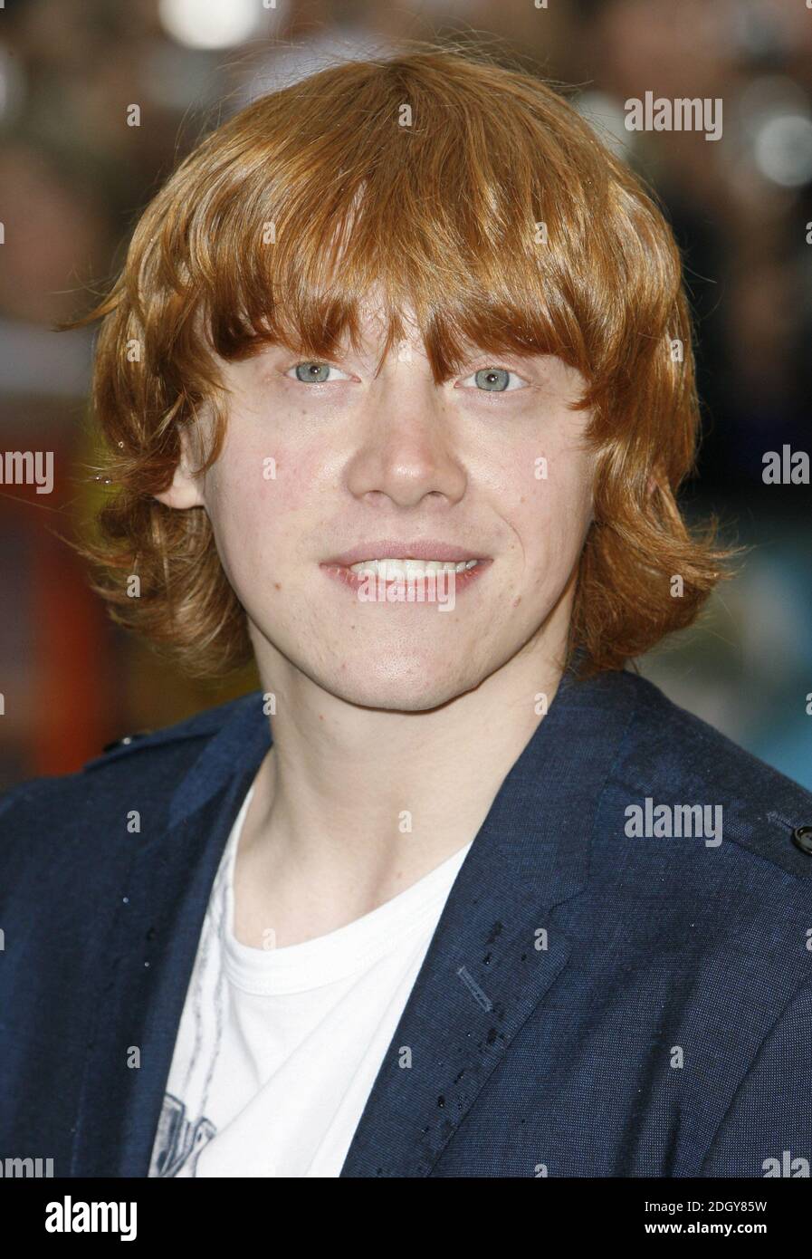 Rupert Grint arriving at the European Premiere of Harry Potter and the ...