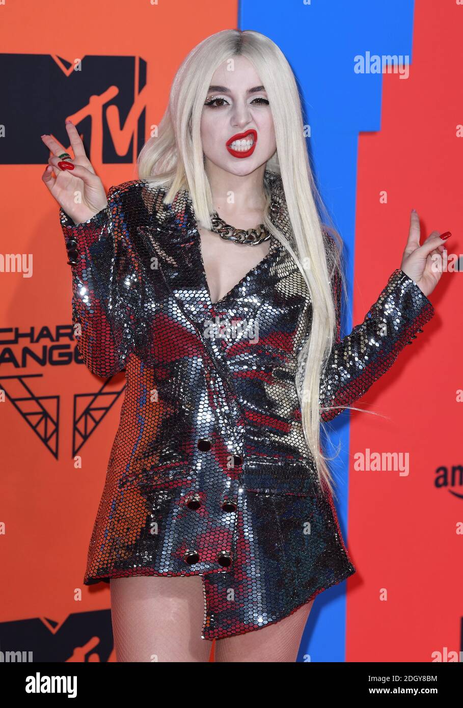 Ava Max Attending The Mtv Europe Music Awards 2019 Held At The Fibes