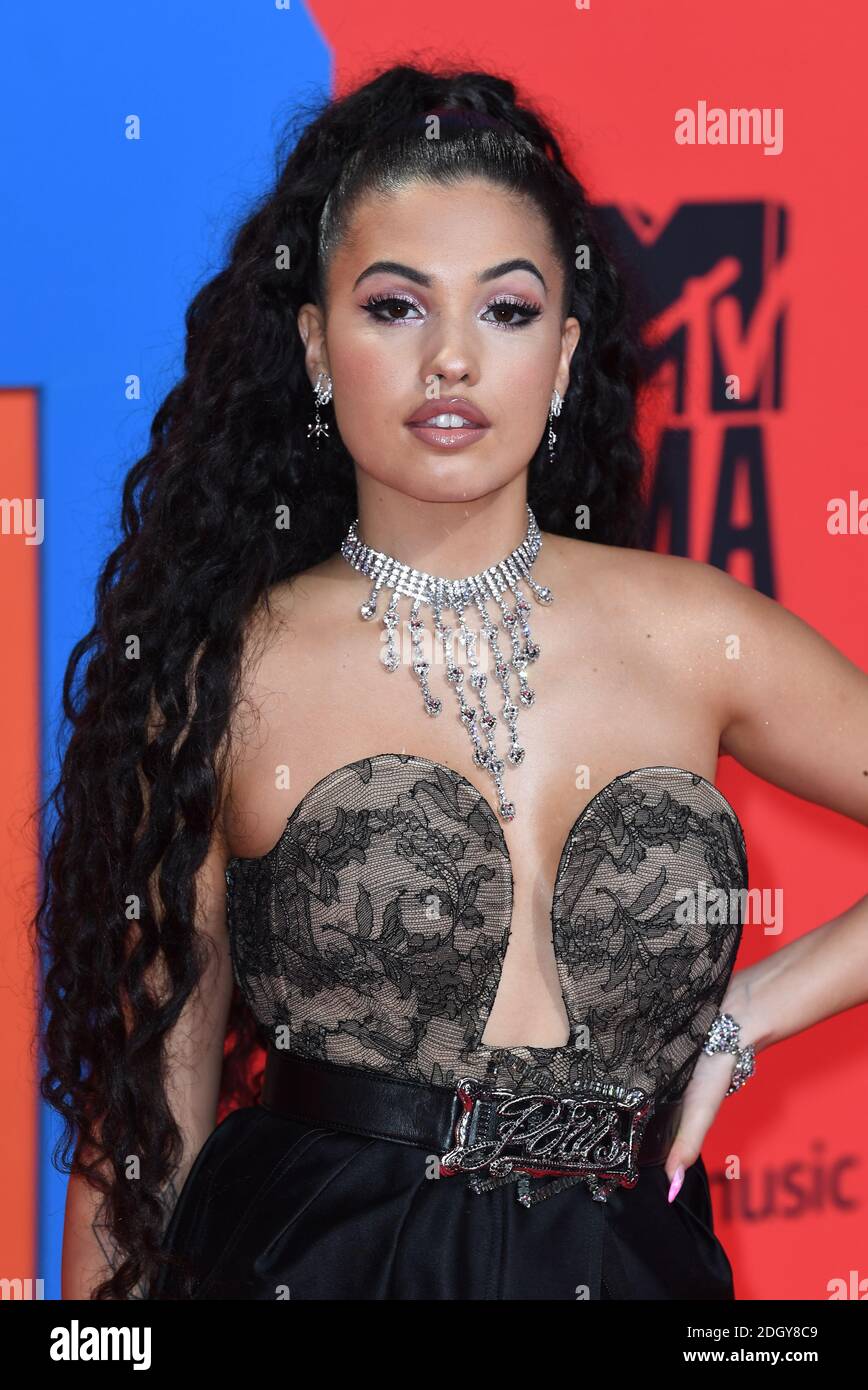Mabel attending the MTV Europe Music Awards 2019, held at the FIBES Conference & Exhibition ...
