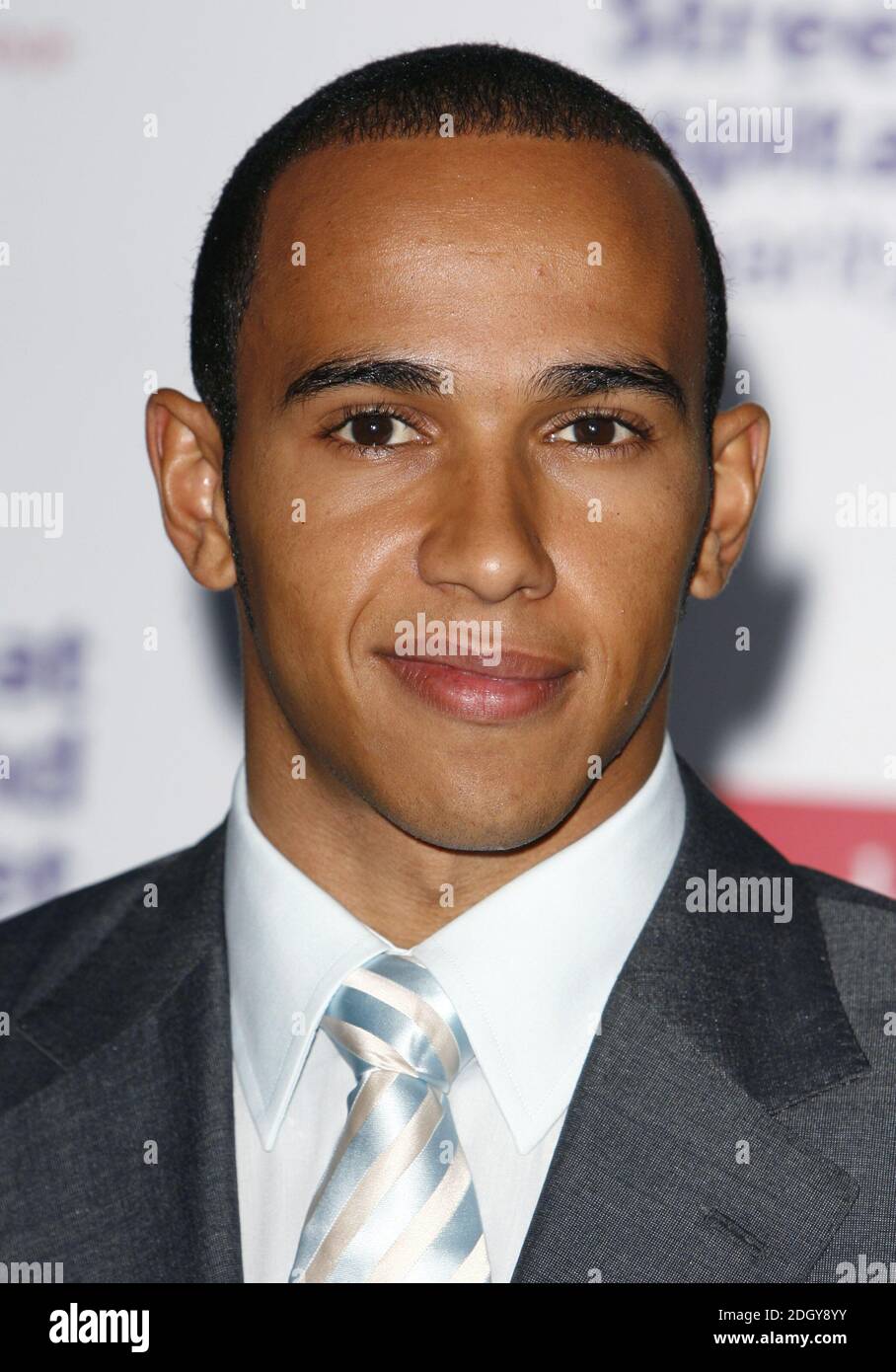 Lewis Hamilton arriving at the Great Ormond Street Hospital Children's ...