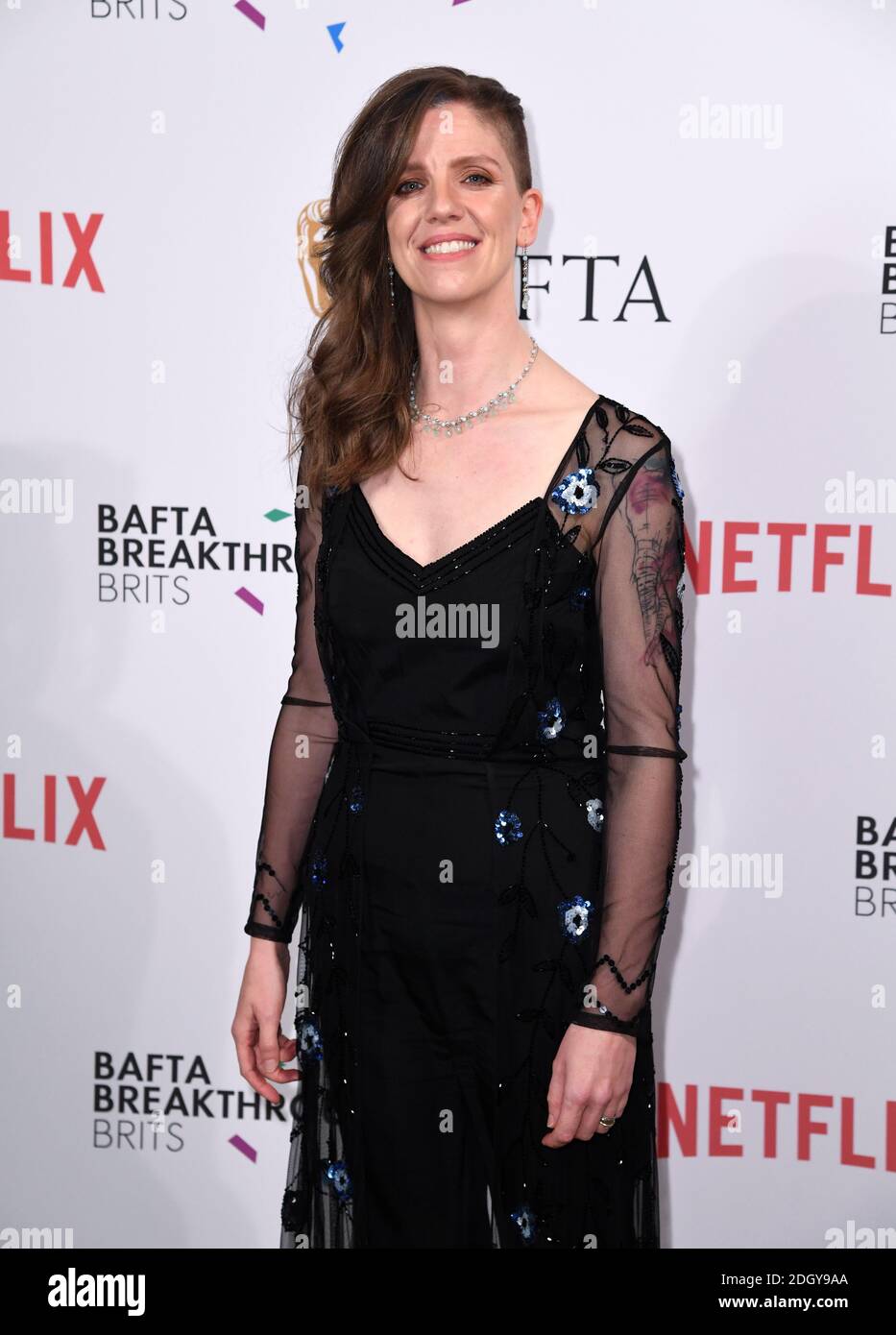 Lesleyann White arriving for the annual BAFTA Breakthrough Brit Party ...