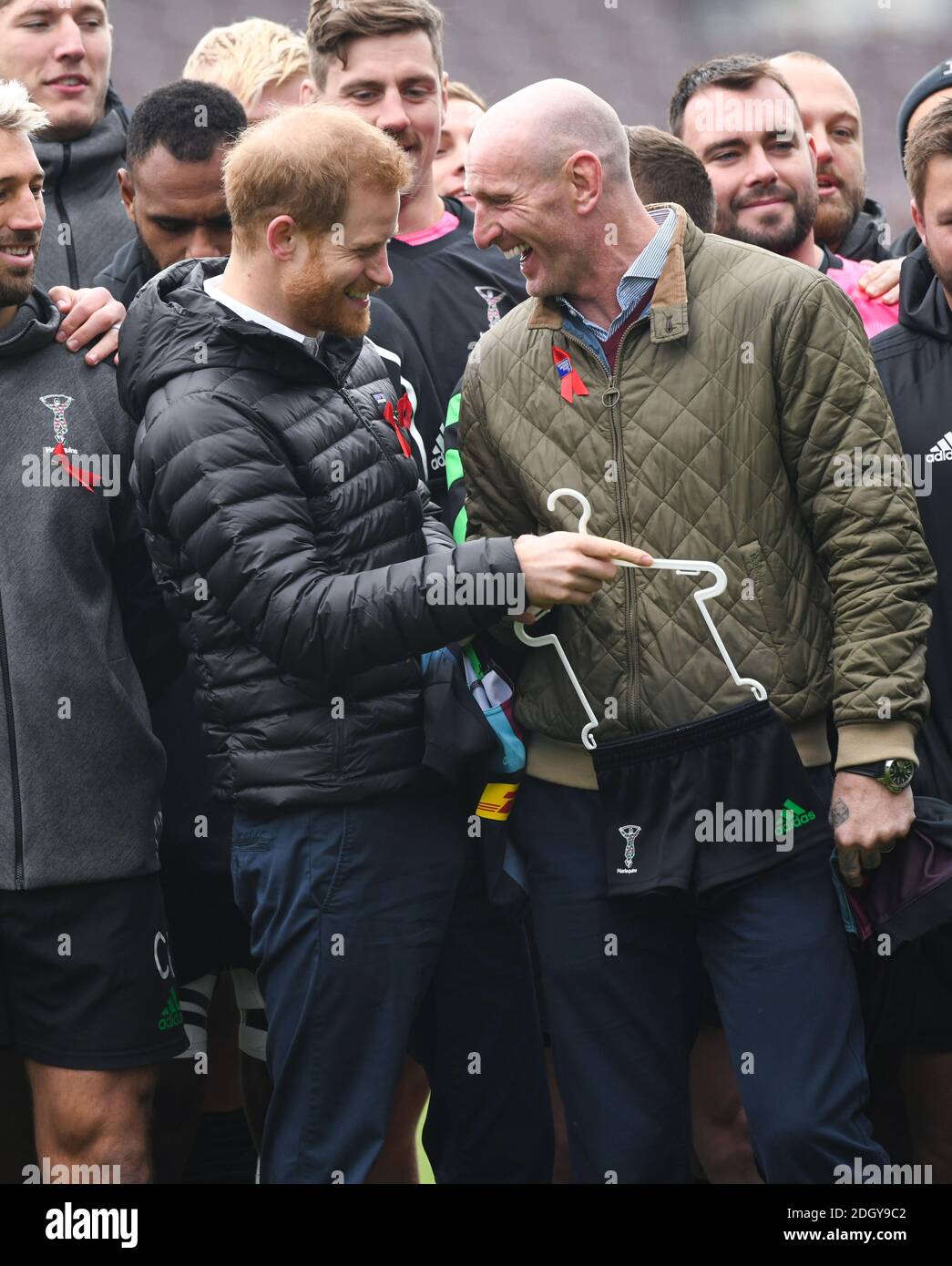 The Duke of Sussex attends a Terrence Higgins Trust event with former ...