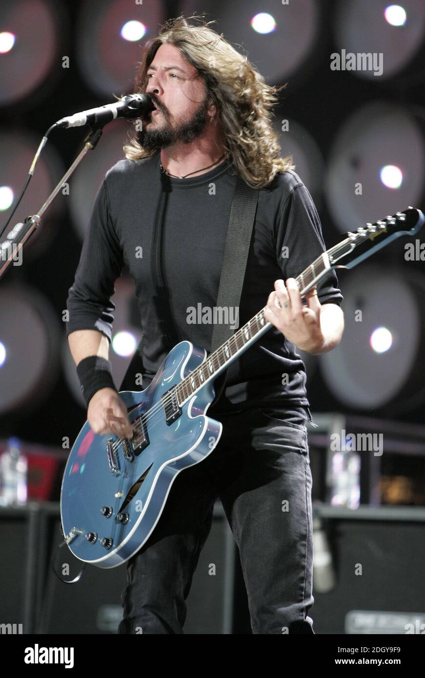 Foo Fighters live at the Live Earth London Concert, Wembley Stadium ...