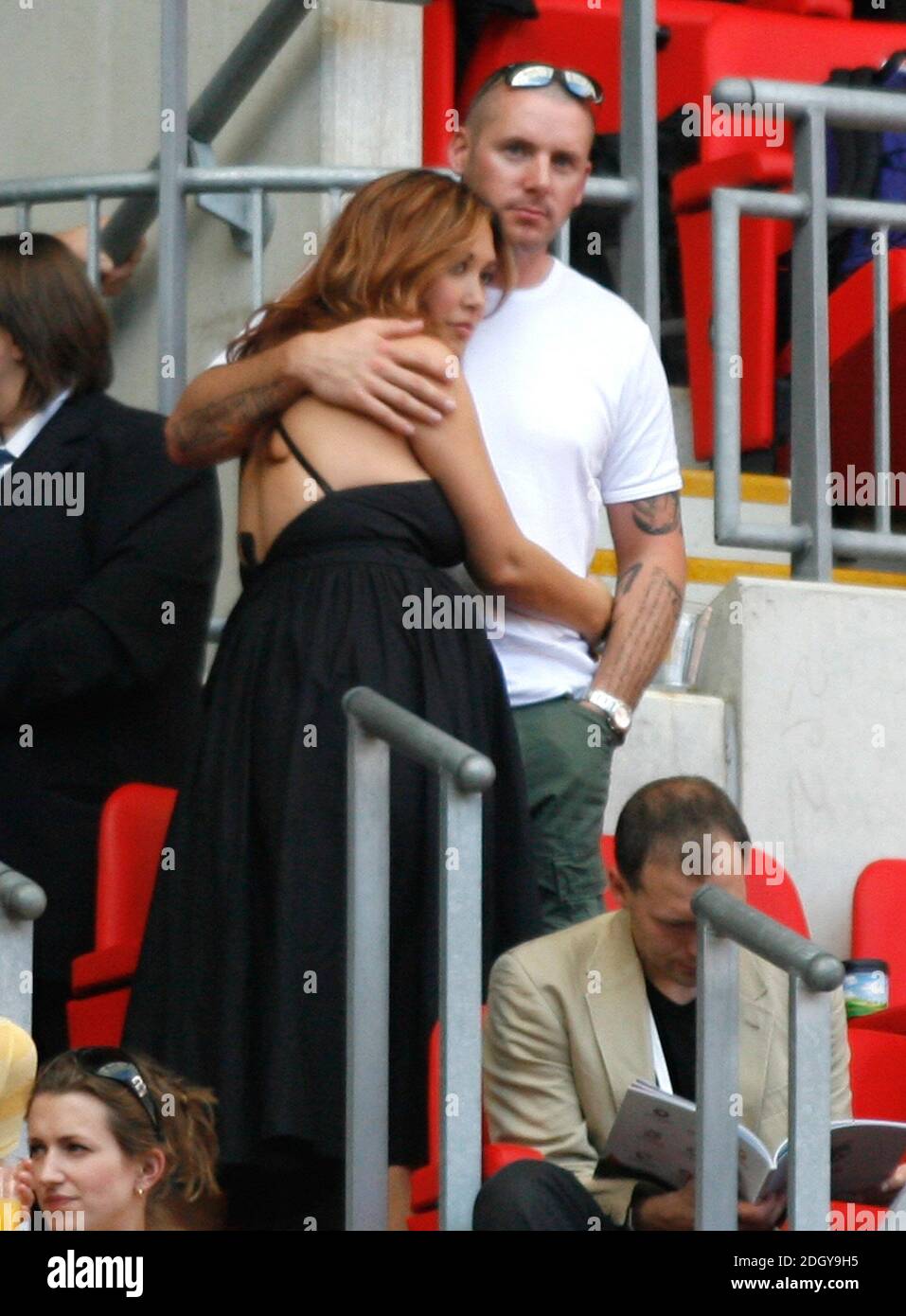 Myleene Klass and Graham Quinn at the Live Earth London Concert ...