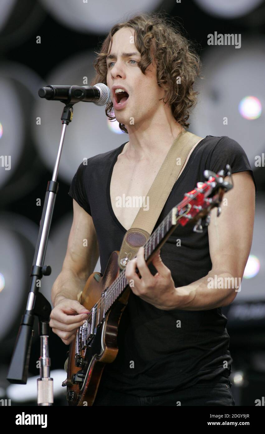 Razorlight live at the Live Earth London Concert, Wembley Stadium ...