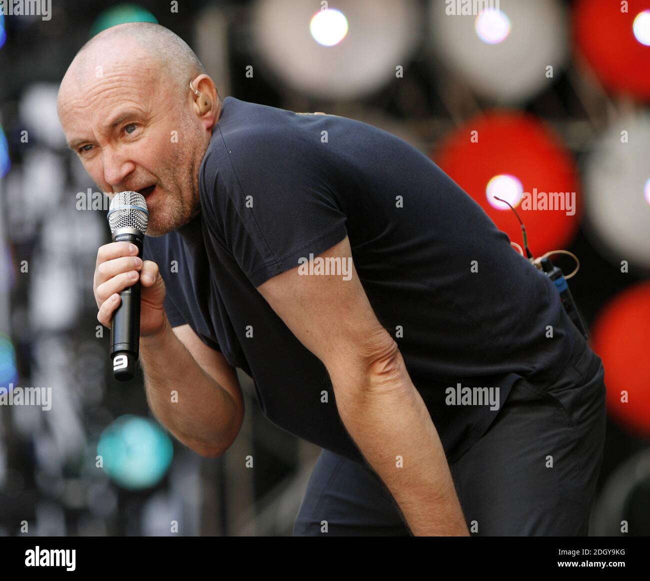 Genesis live at the Live Earth London Concert, Wembley Stadium, London ...