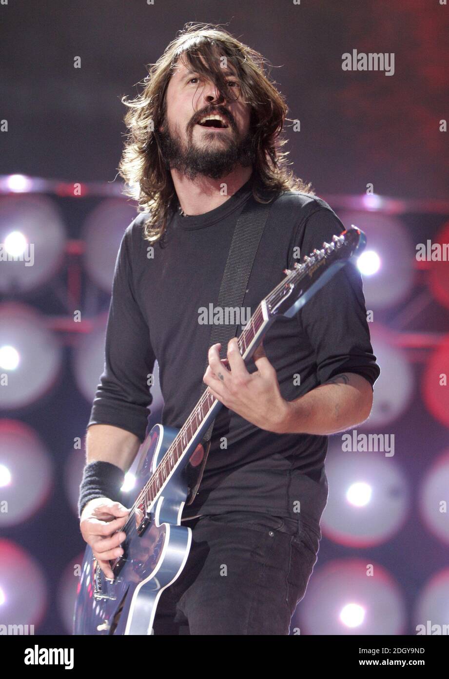 Foo Fighters live at the Live Earth London Concert, Wembley Stadium ...