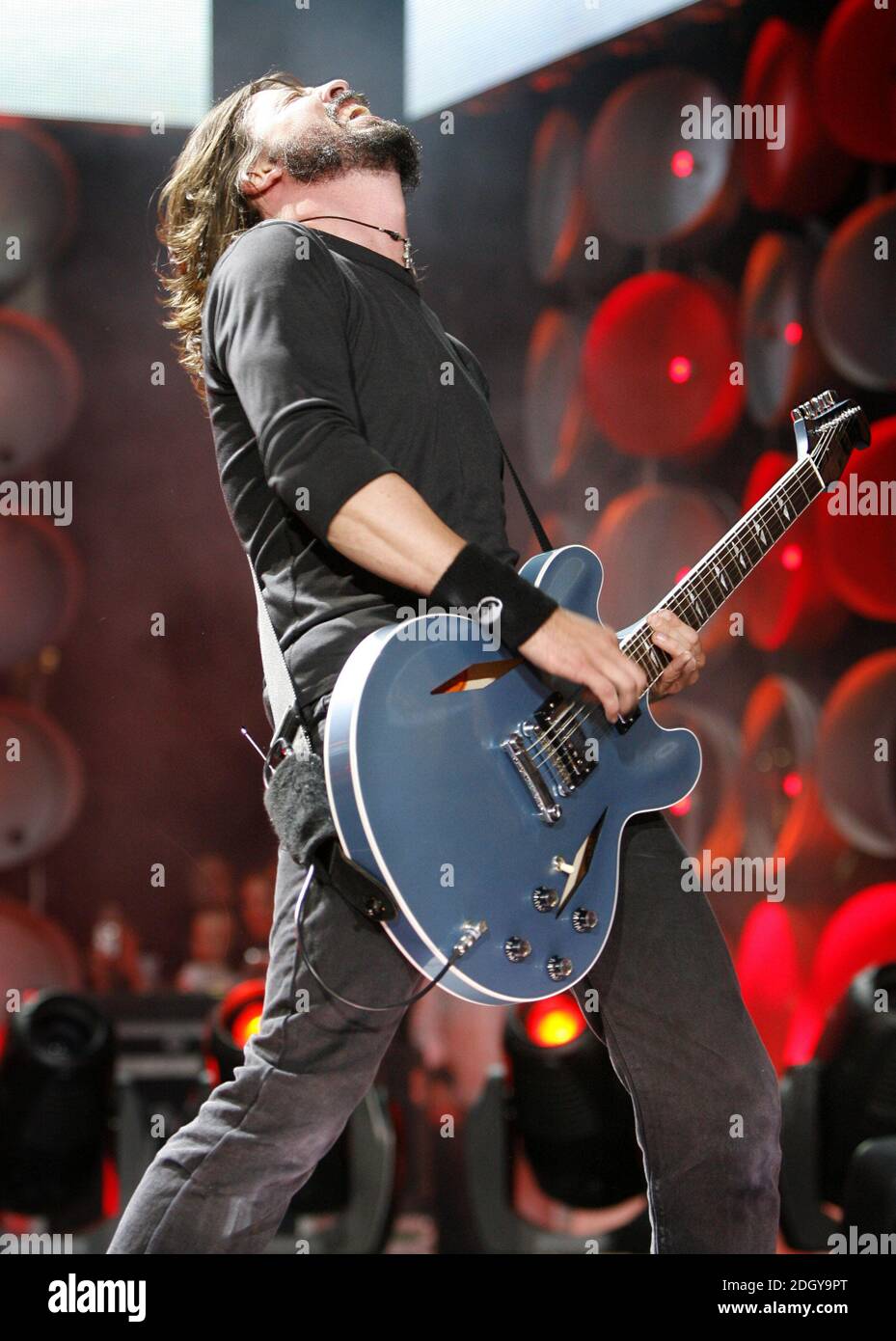 Foo Fighters live at the Live Earth London Concert, Wembley Stadium ...