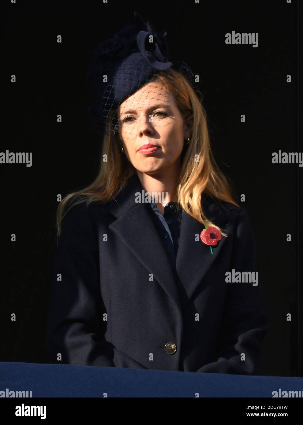 Carrie Symonds attending the National Service of Remembrance at the ...