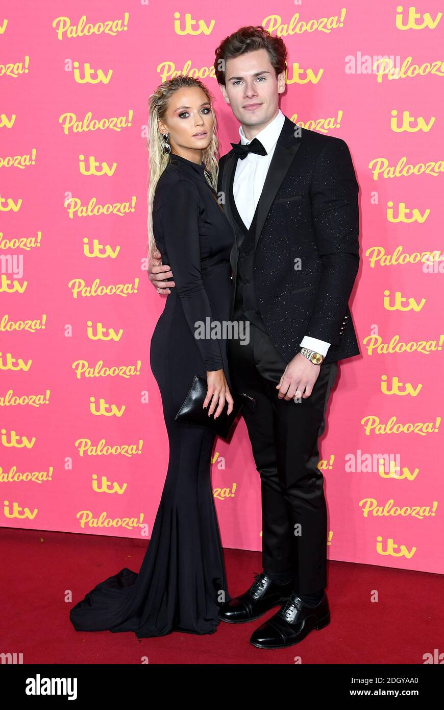 Lucie Donlan and Joe Garratt attending the ITV Palooza held at the ...