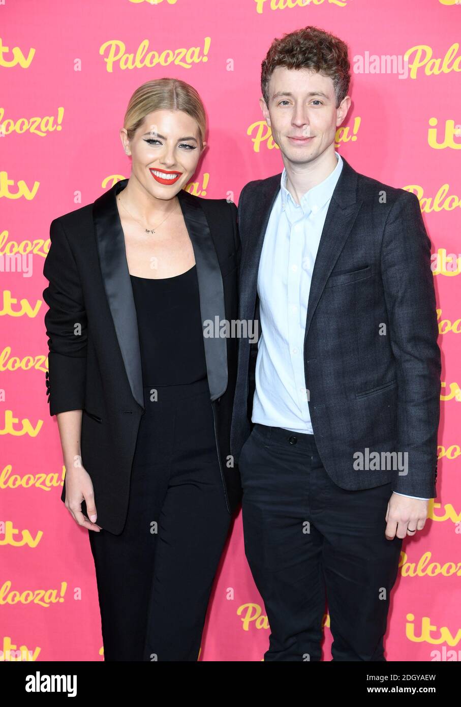 Mollie King and Matt Edmondson attending the ITV Palooza held at the ...