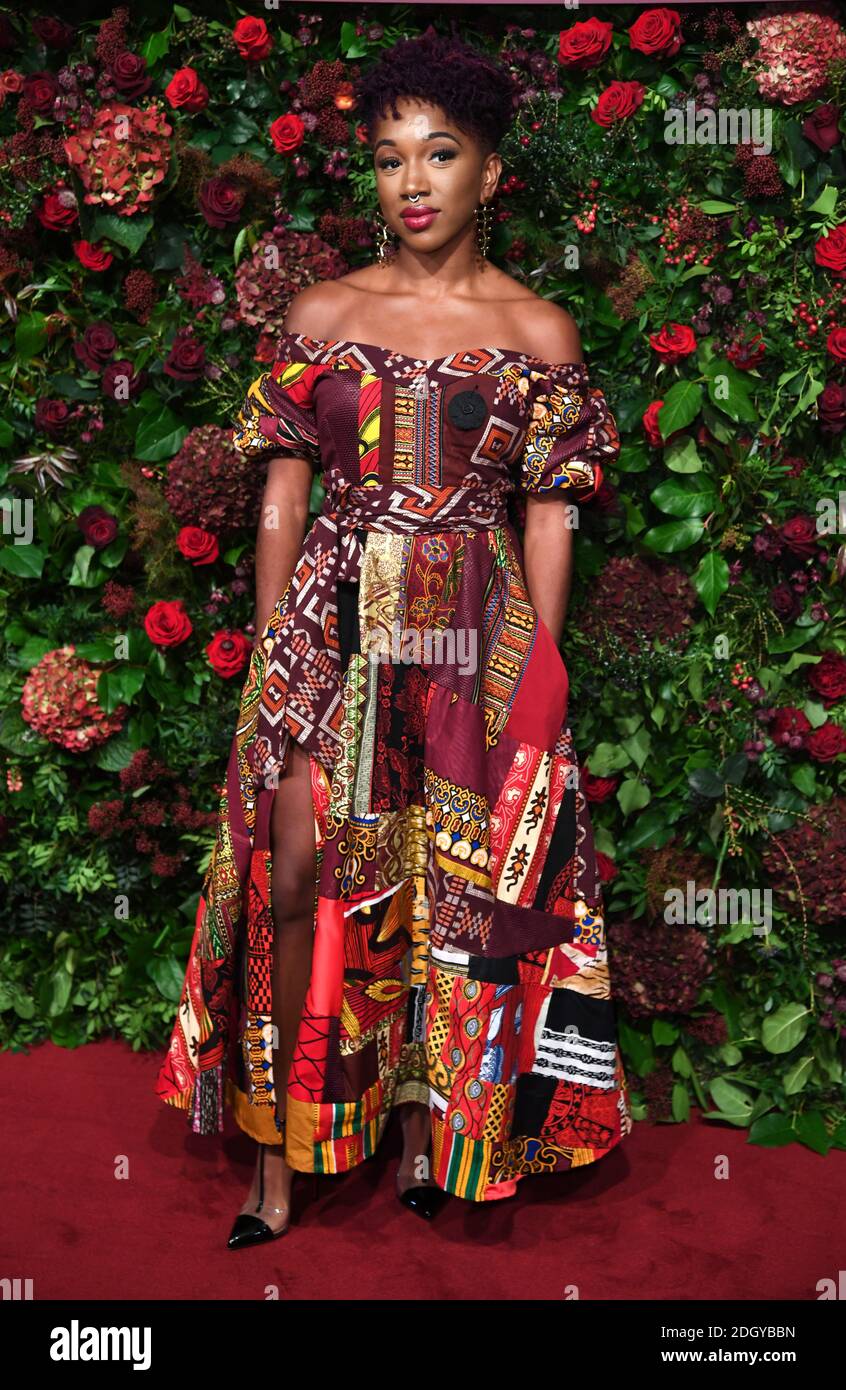 Cherrelle Skeete attending the 65th Evening Standard Theatre Awards ...