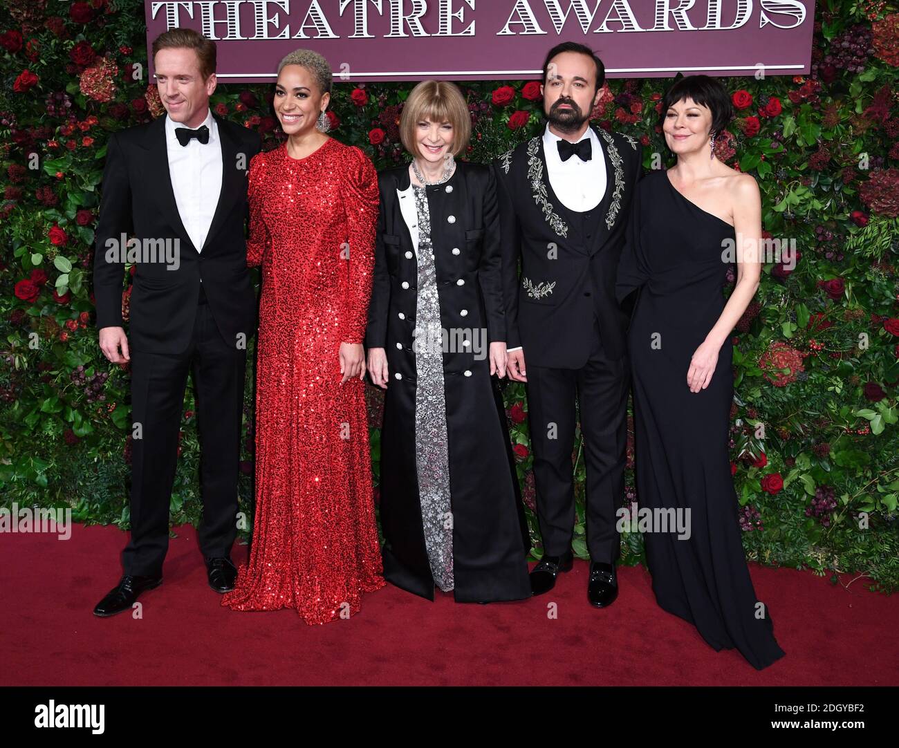 Damian Lewis, Cush Jumbo, Anna Wintour, Evgeny Lebedev and Helen ...