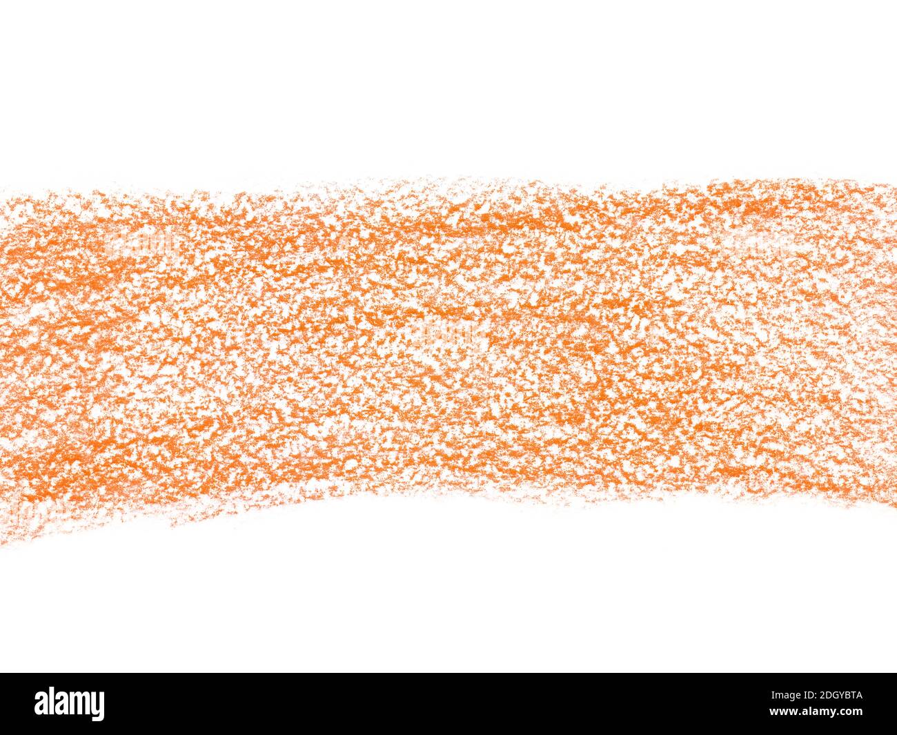 Pencil orange line on white background. Orange color sketch grunge ...