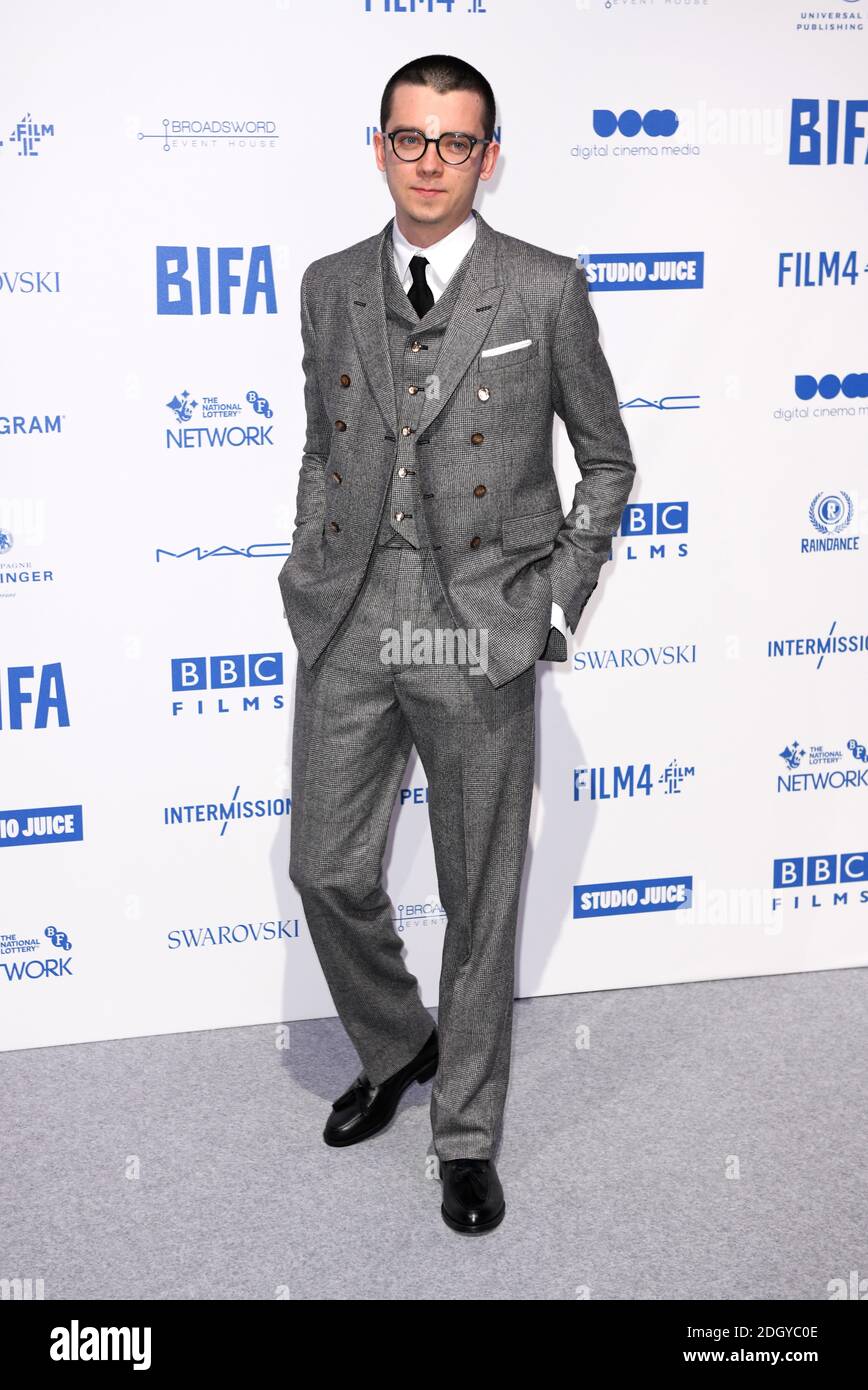 Asa Butterfield attending the 22nd British Independent Film Awards held ...