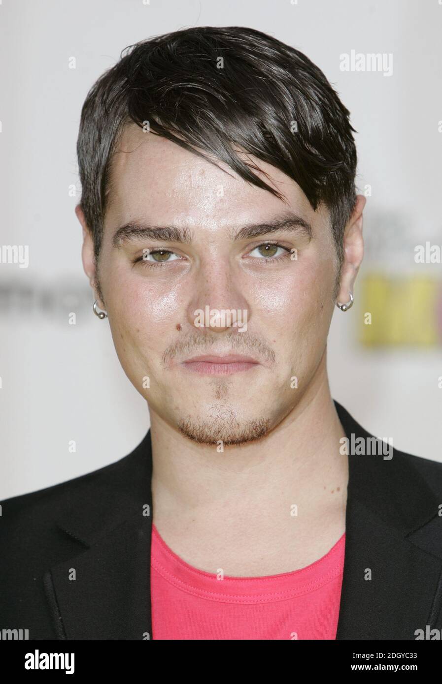 Matt Willis arrives for the UK Premiere of The Simpson's Movie at the ...