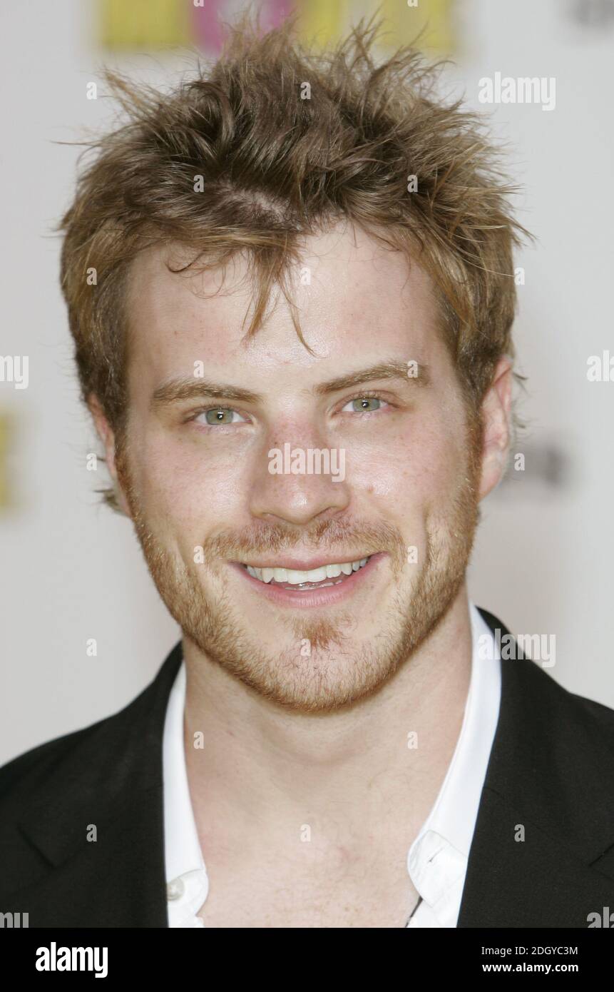 Robert Kazinsky arrives for the UK Premiere of The Simpson's Movie at ...
