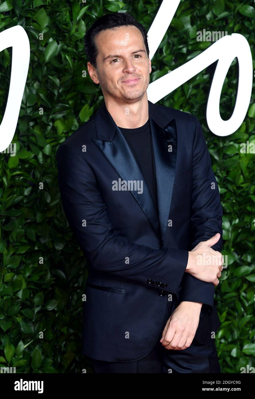 Andrew Scott attending the Fashion Awards 2019 at the Royal Albert Hall ...