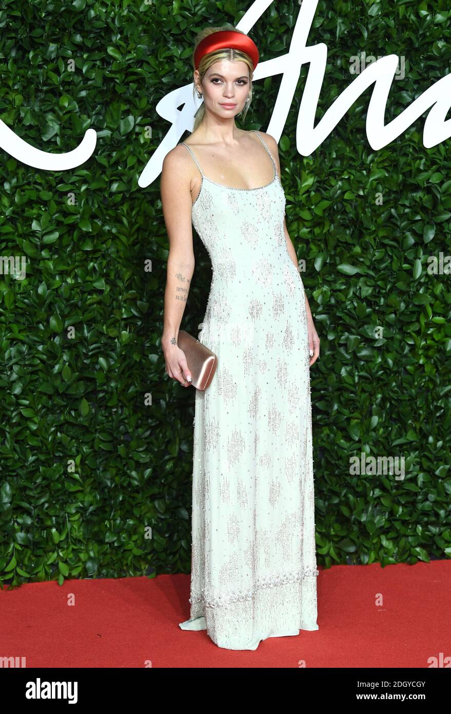 Pixie Geldof attending the Fashion Awards 2019 at the Royal Albert Hall ...