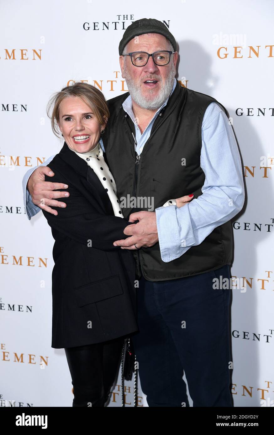 Clare Kelvin and Ray Kelvin attending The Gentlemen Special Screening ...