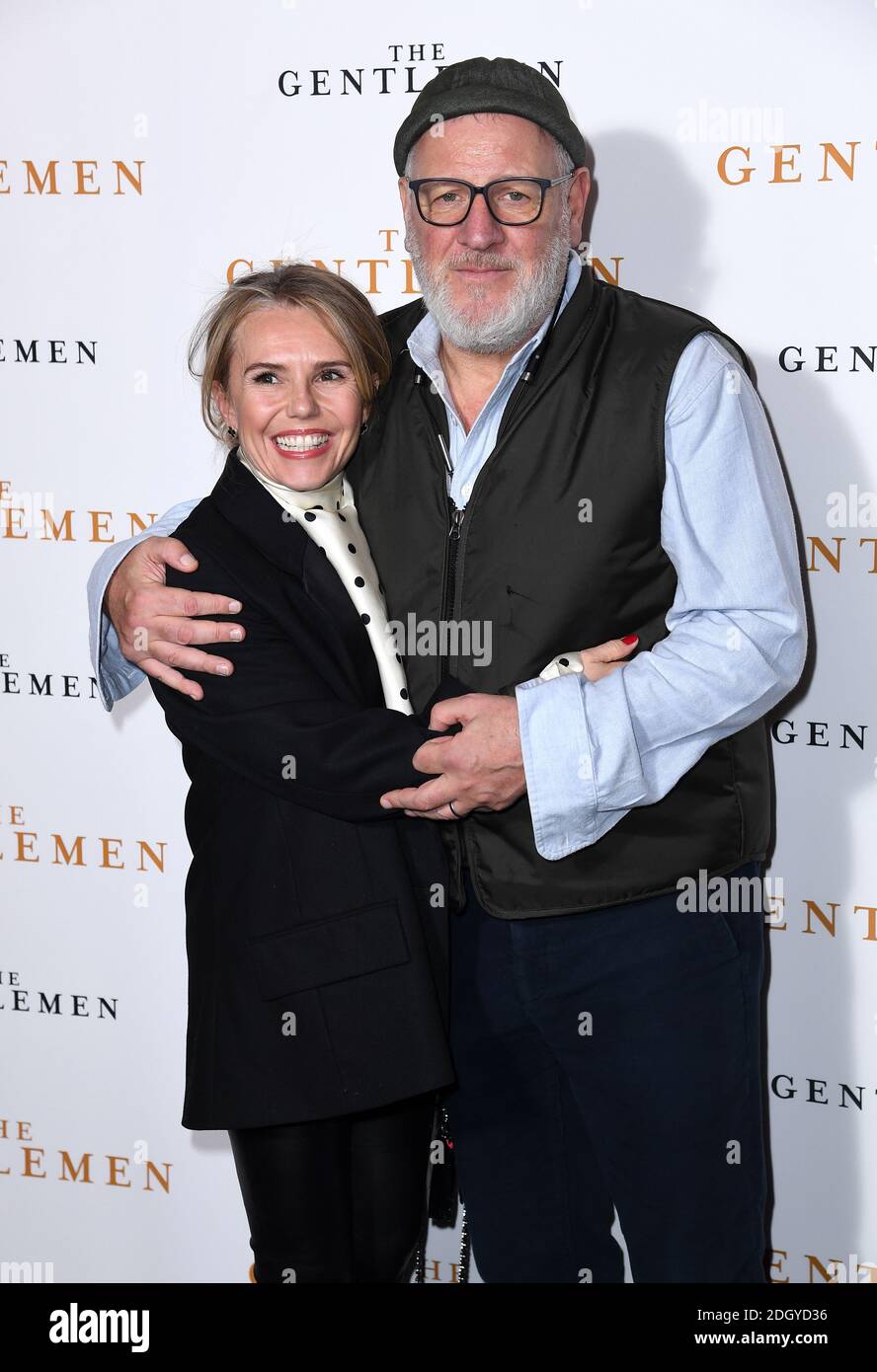 Clare Kelvin and Ray Kelvin attending The Gentlemen Special Screening ...