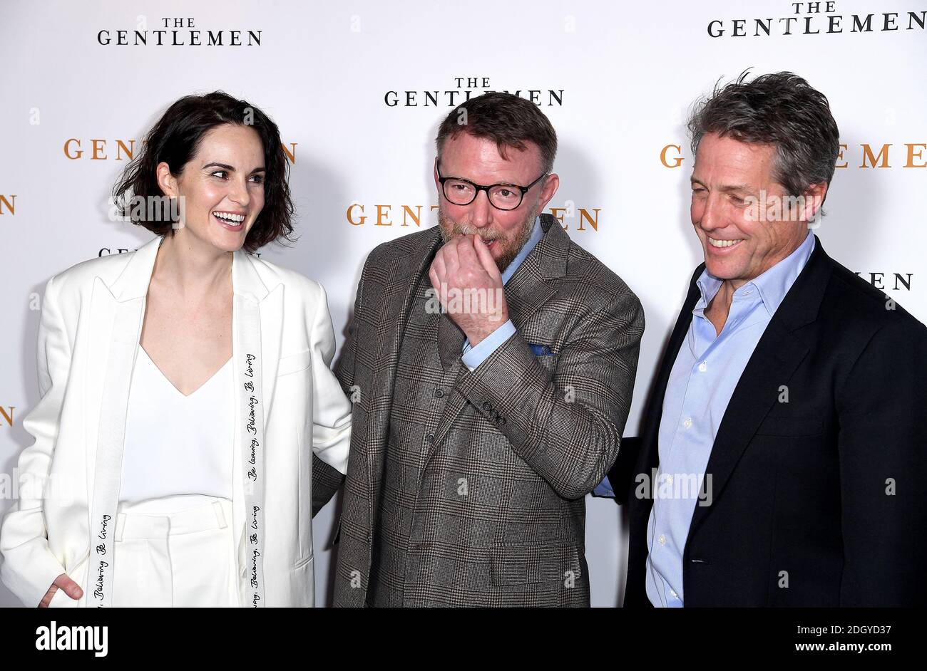 Michelle Dockery, Guy Ritchie and Hugh Grant attending The Gentlemen ...