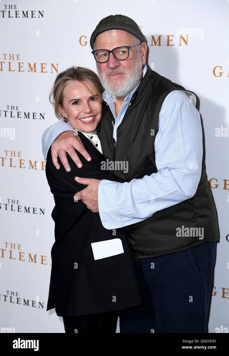 Clare Kelvin and Ray Kelvin attending The Gentlemen Special Screening ...