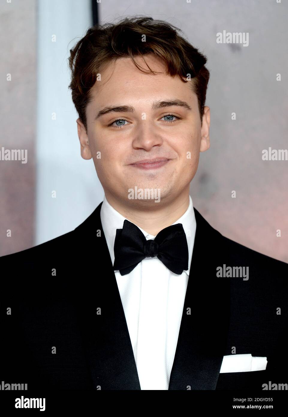 Dean-Charles Chapman attending the World Premiere of 1917 held in ...