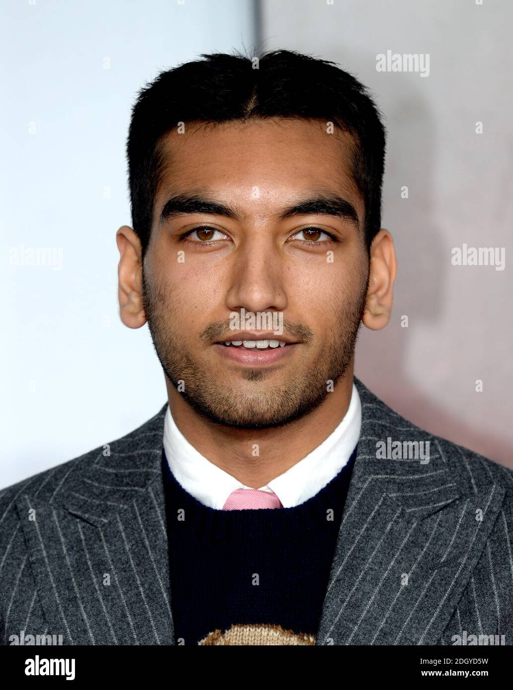 Nabhaan Rizwan attending the World Premiere of 1917 held in London ...