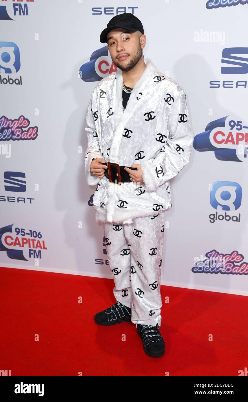 Jax Jones during the media run on day one of Capital's Jingle Bell Ball ...
