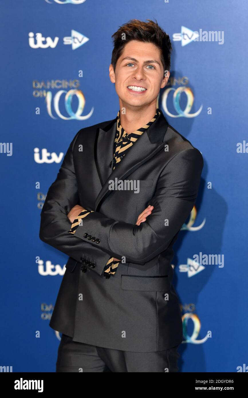 Ben Hamlin attending the Dancing on Ice 2020 launch held at Bovingdon ...