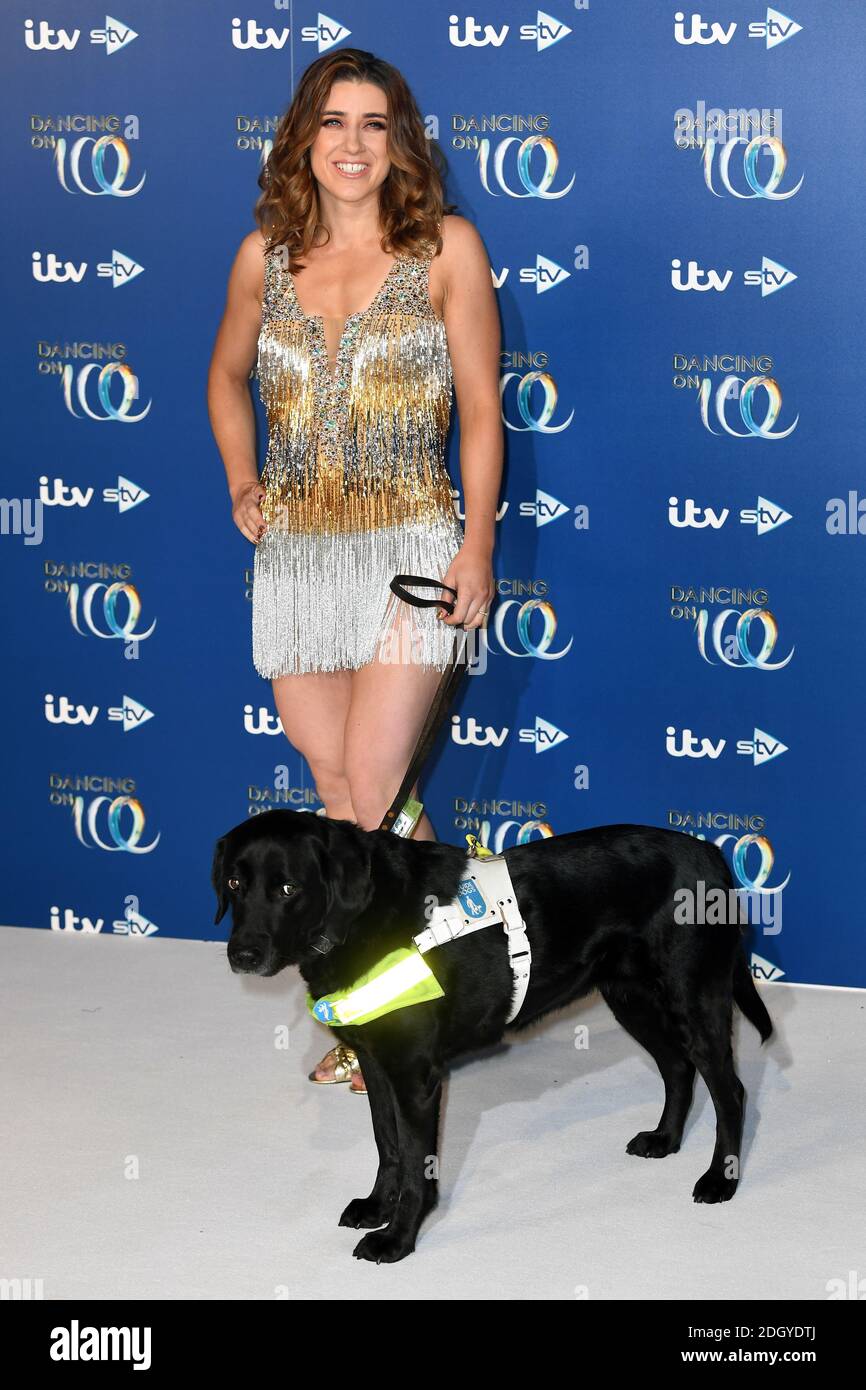 Libby Clegg attending the Dancing on Ice 2020 launch held at Bovingdon ...