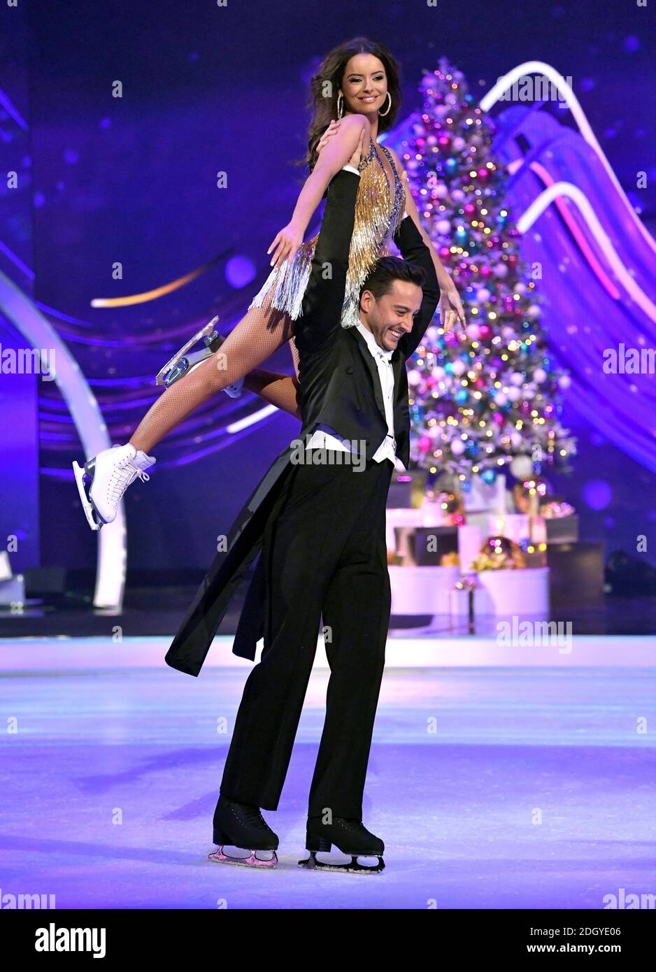 Maura Higgins (left) and Alexander Demetriou attending the Dancing on ...