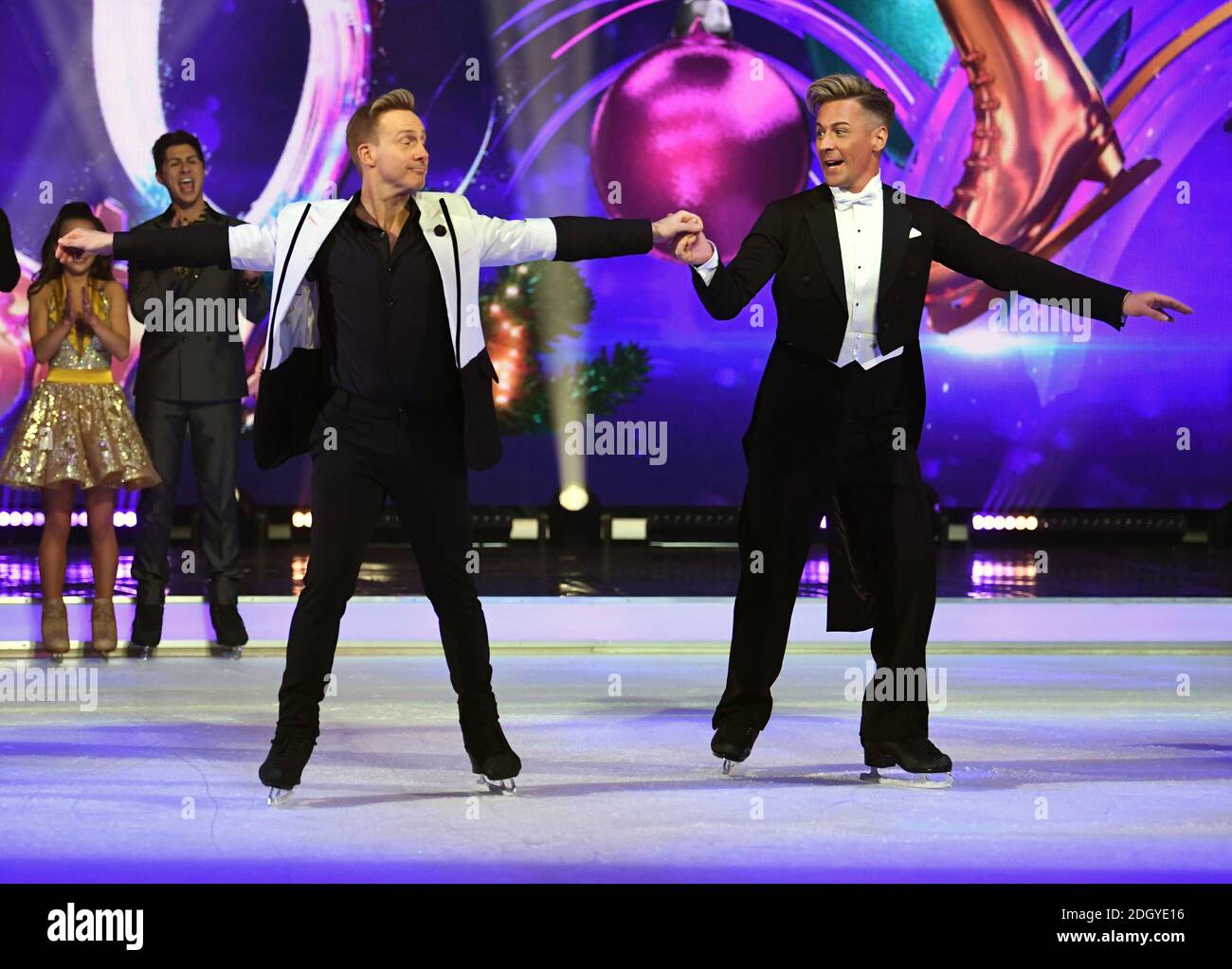 Matt evers attending launch dancing on ice 2020 hi-res stock ...